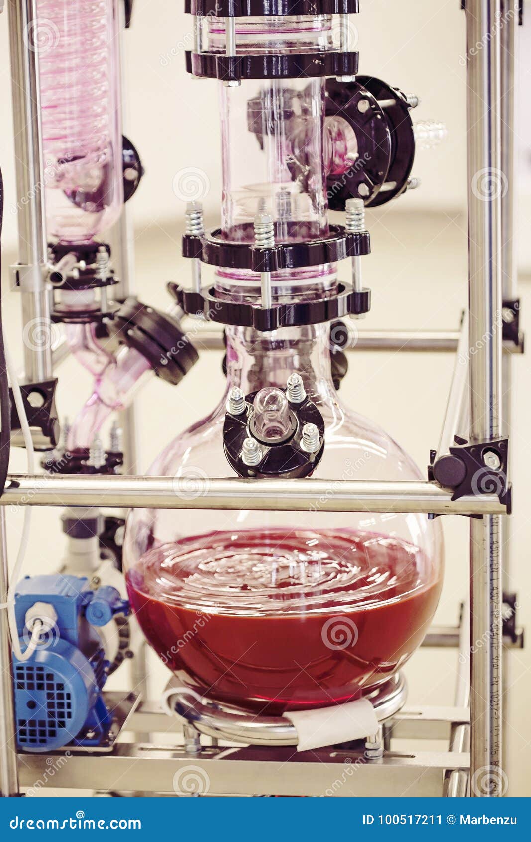 Laboratory Chemical Machine Stock Image - Image of destilation, create ...