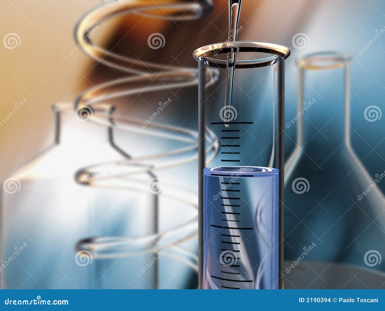 Laboratory chemical tools stock photo. Image of reflection - 2190394