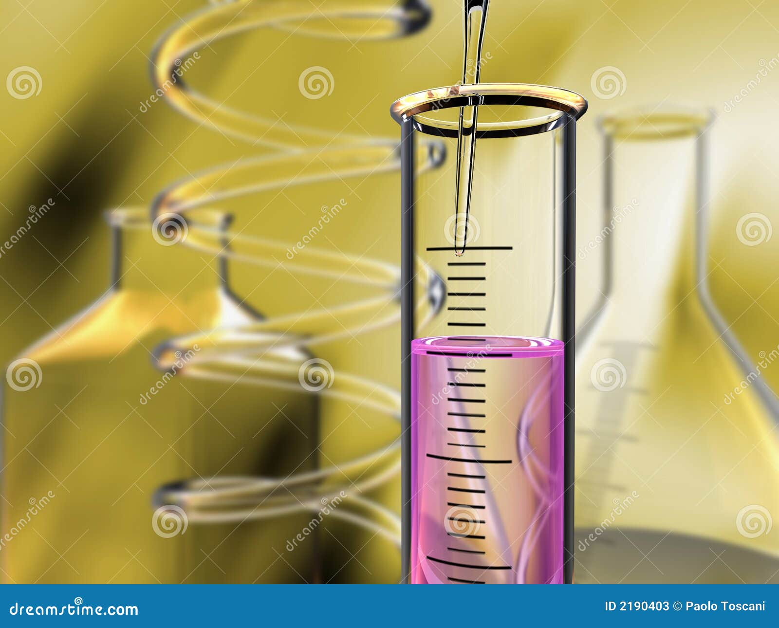 Laboratory chemical tools stock illustration. Illustration of alembic ...