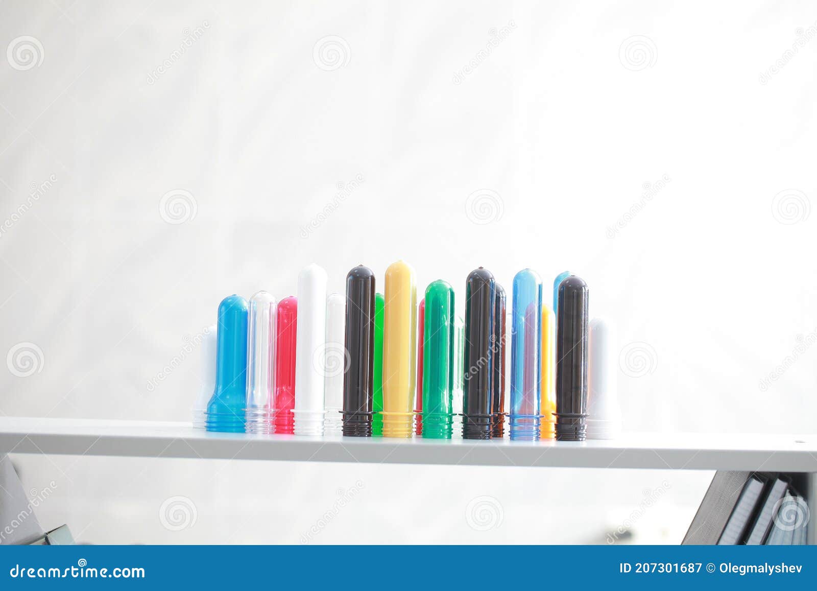 Laboratory Testing and Checking Plastic Bottle Cap Editorial ...