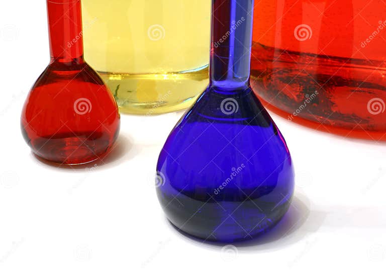 Laboratory colors stock photo. Image of beaker, hospital - 4270872