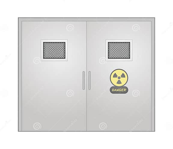 Laboratory door draw stock vector. Illustration of entrance - 292579461