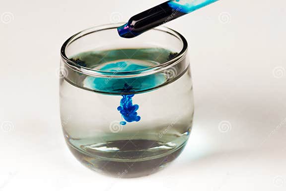 Laboratory dye test stock image. Image of dissolve, experiment - 114727409
