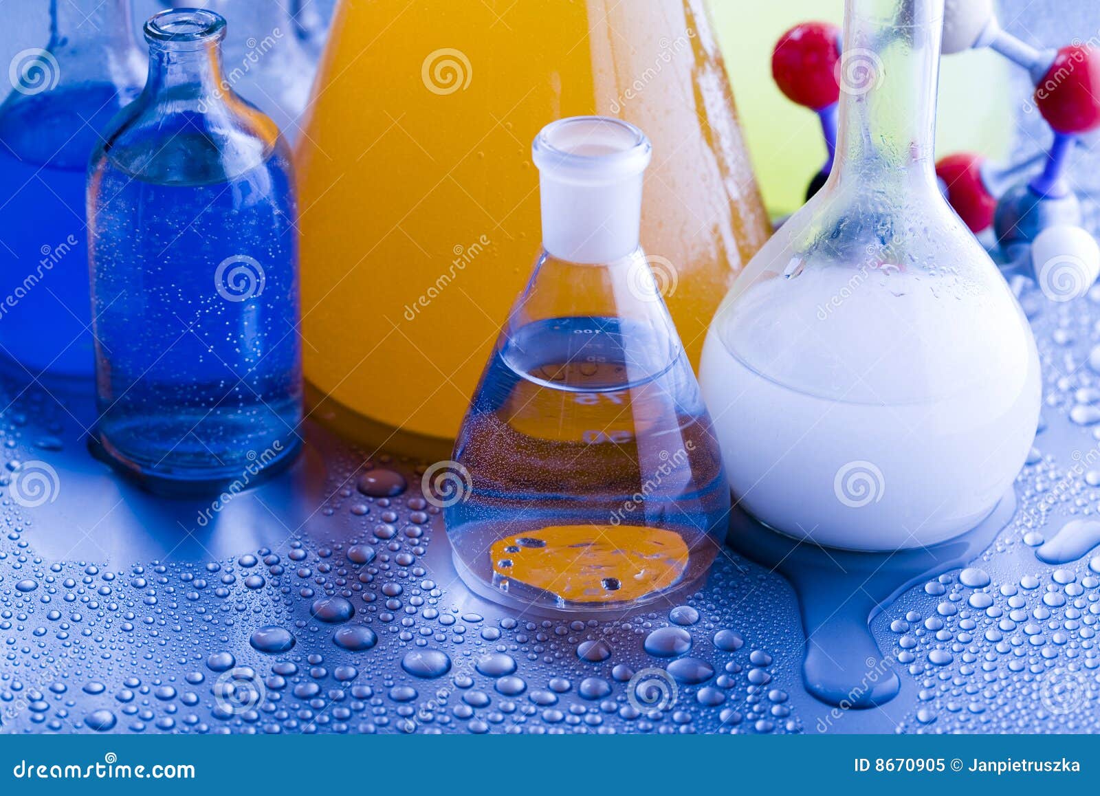 Laboratory equipment stock image. Image of frame, chemical - 8670905