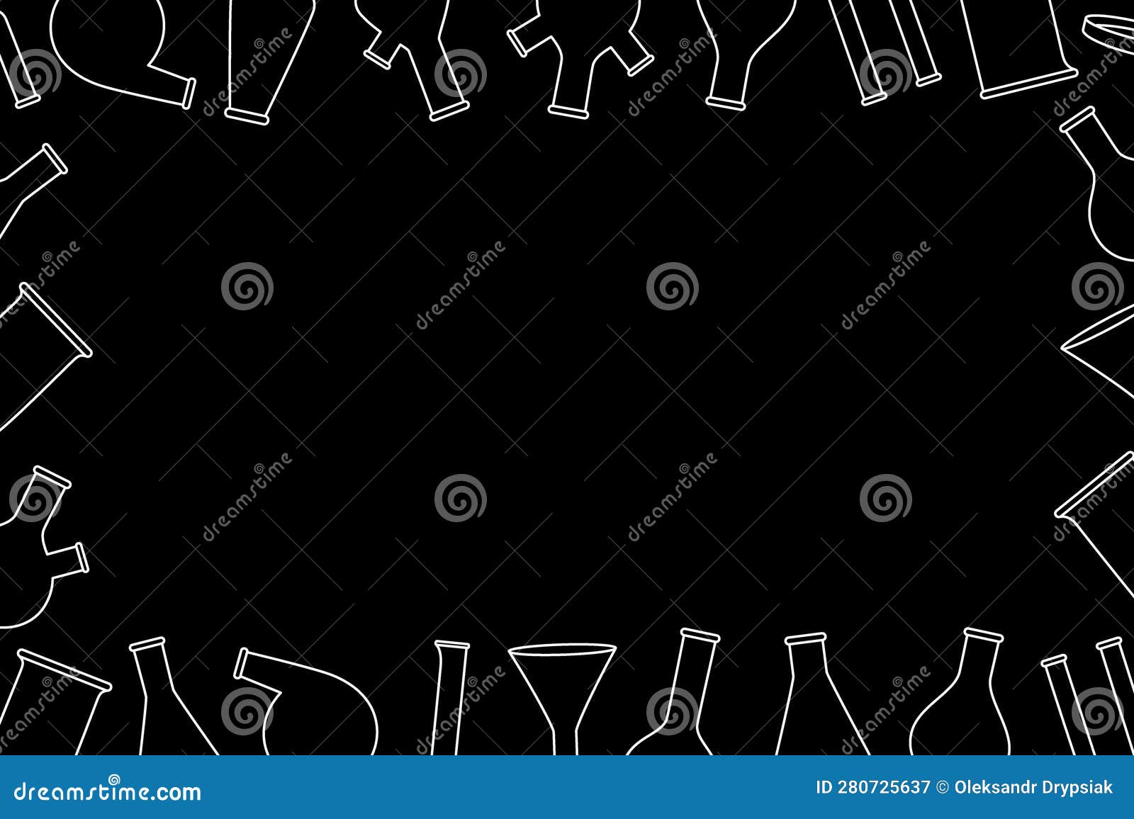 Laboratory Equipment Horizontal Banner. Chemical Lab Measuring ... Laboratory Equipment Horizontal Banner. Chemical Lab Measuring ...