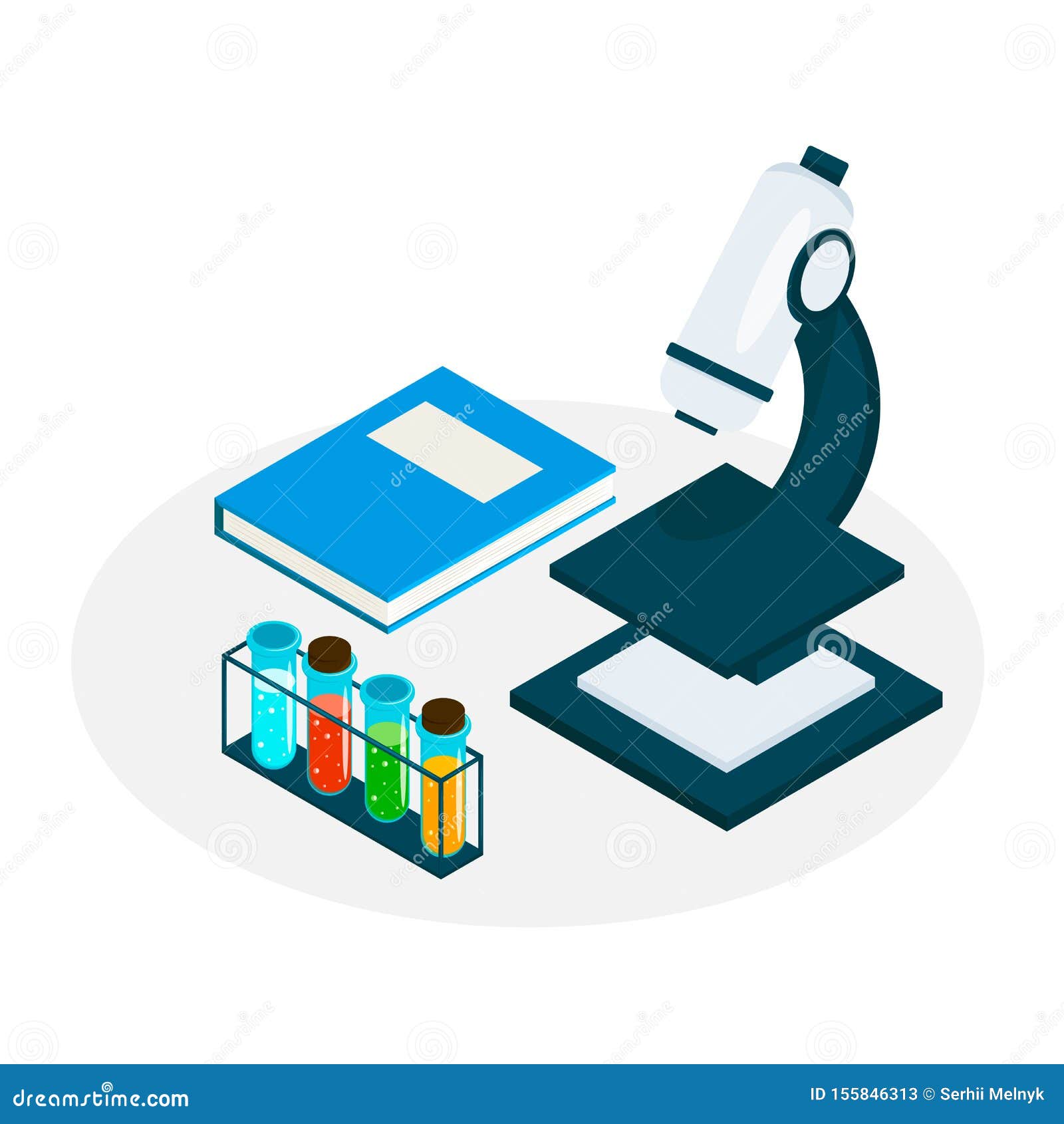 Laboratory Equipment for Science Experiments. Stock Vector ...
