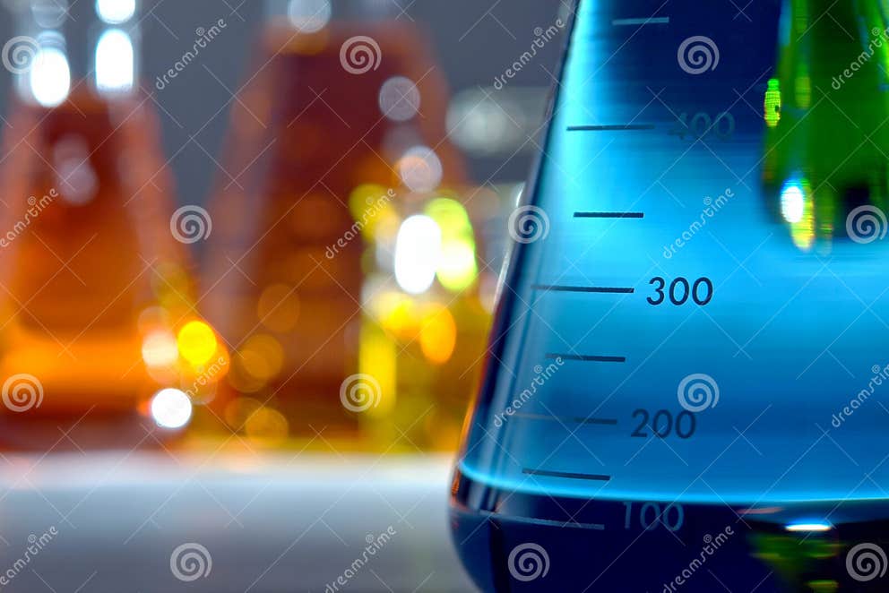 Laboratory Equipment in Science Research Lab Stock Image - Image of ...
