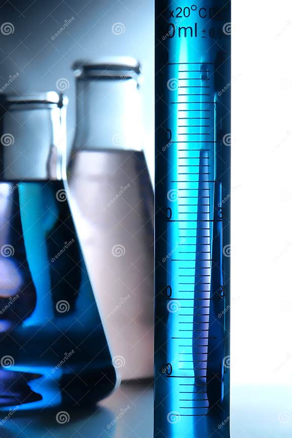 Laboratory Equipment in Science Research Lab Stock Image - Image of ...