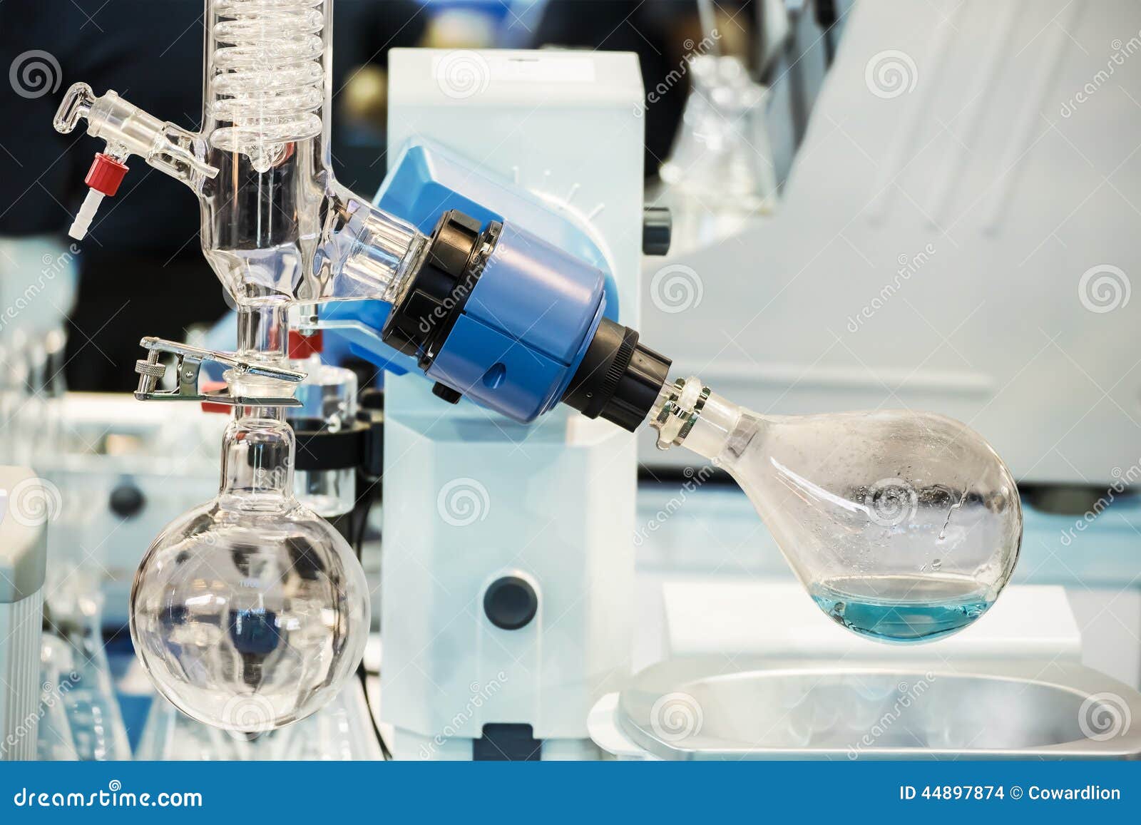 Laboratory Equipment stock photo. Image of blue, medicine - 44897874