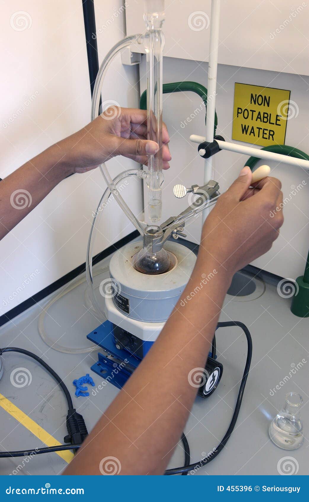 Laboratory experiment stock photo. Image of pharmacy, biology - 455396