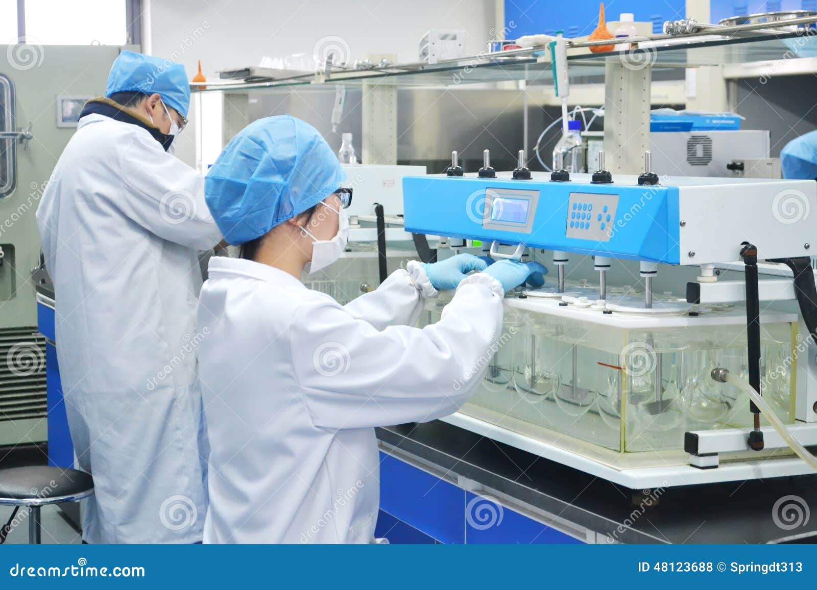 Laboratory experiment editorial stock photo. Image of male - 48123688