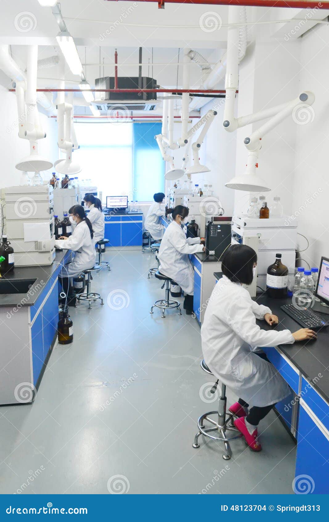 Laboratory experiment editorial stock image. Image of high - 48123704