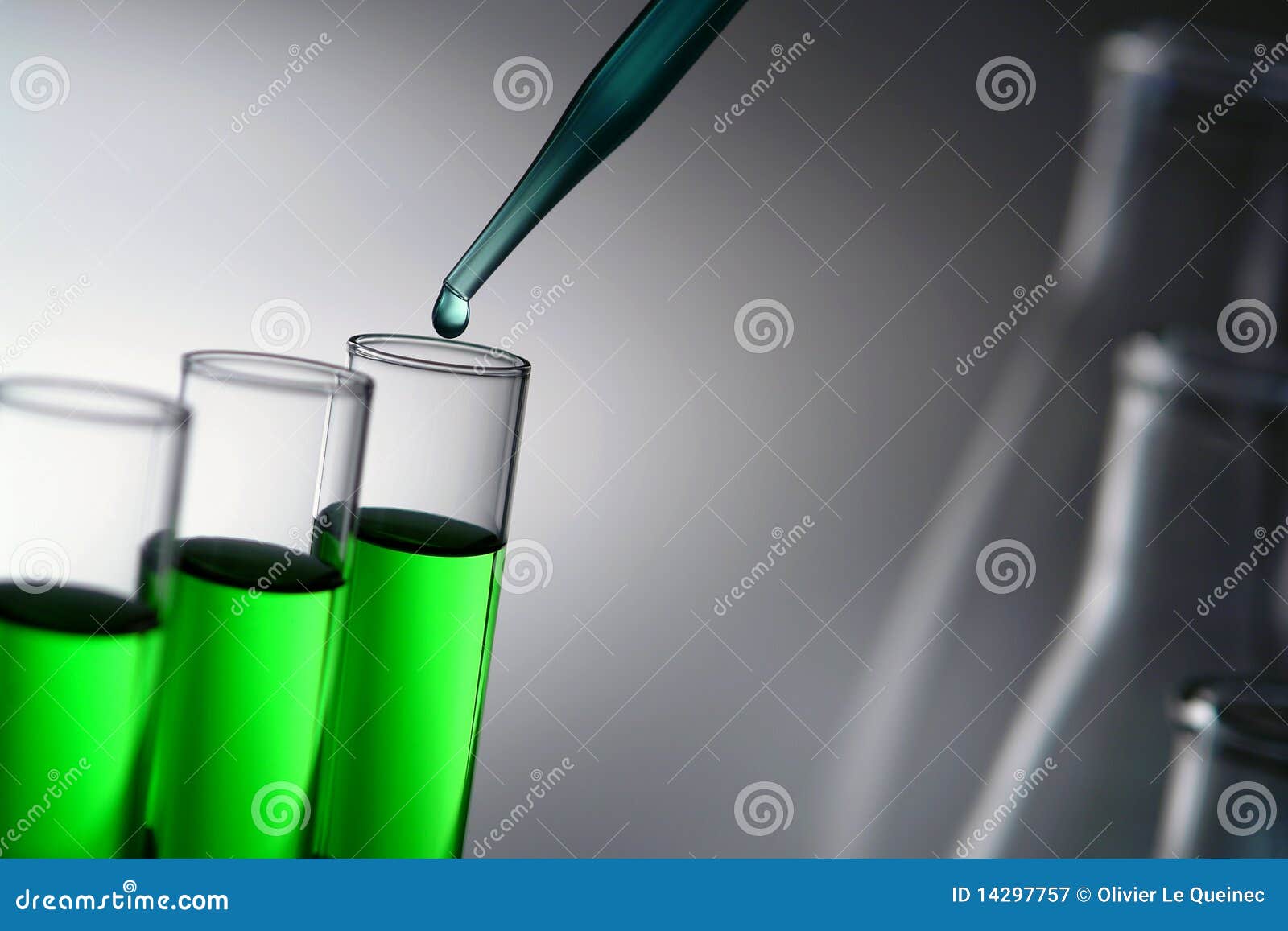 Laboratory Experiment in Science Research Lab Stock Image - Image of ...