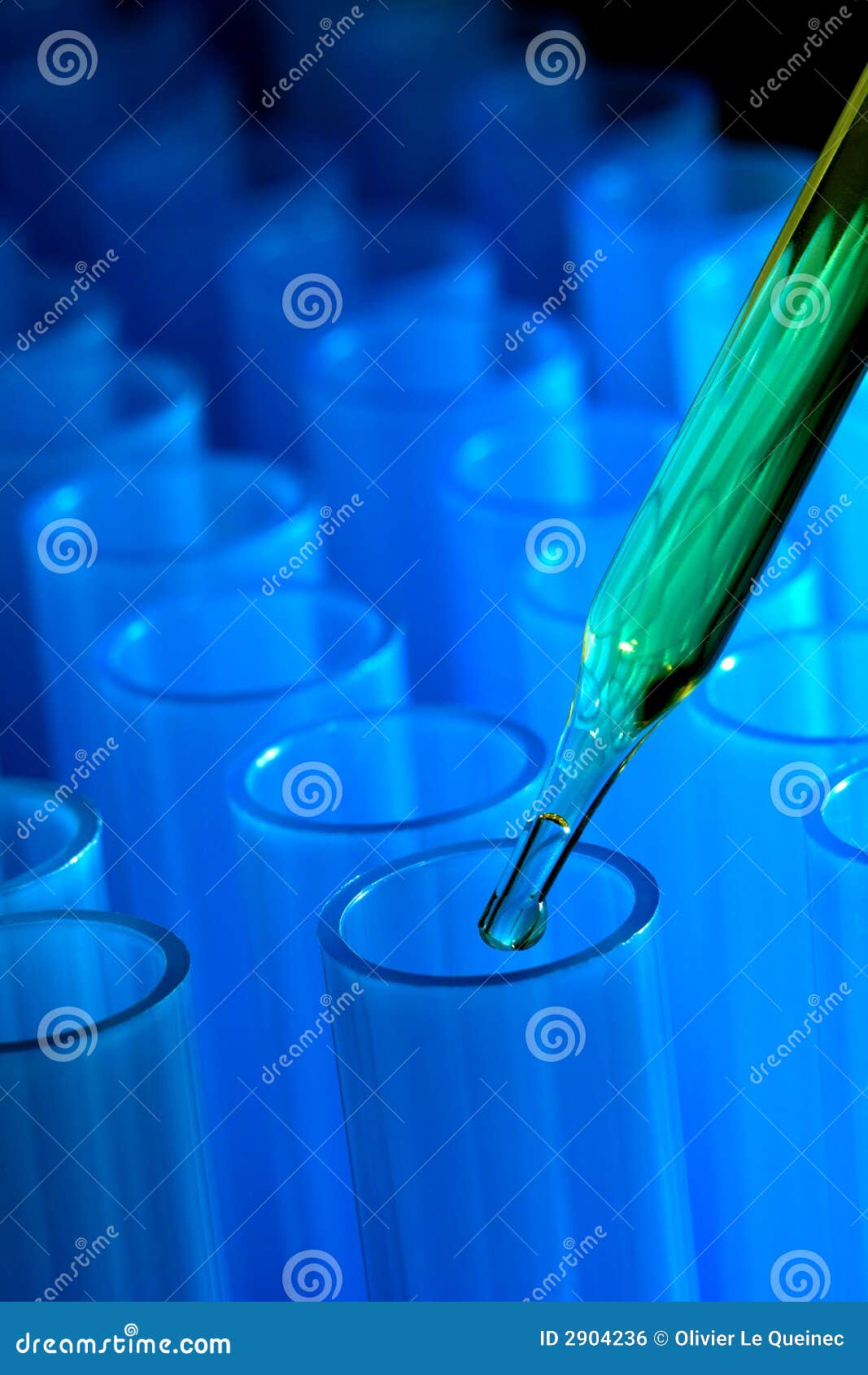 Laboratory Experiment in Science Research Lab Stock Photo - Image of ...