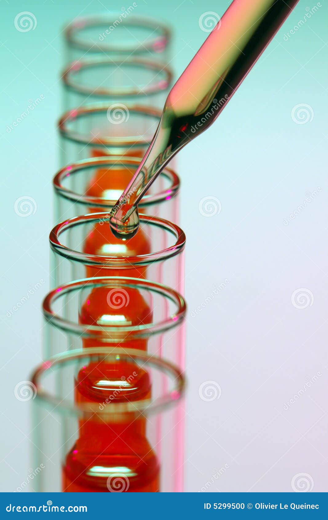 Laboratory Experiment in Science Research Lab Stock Photo - Image of ...