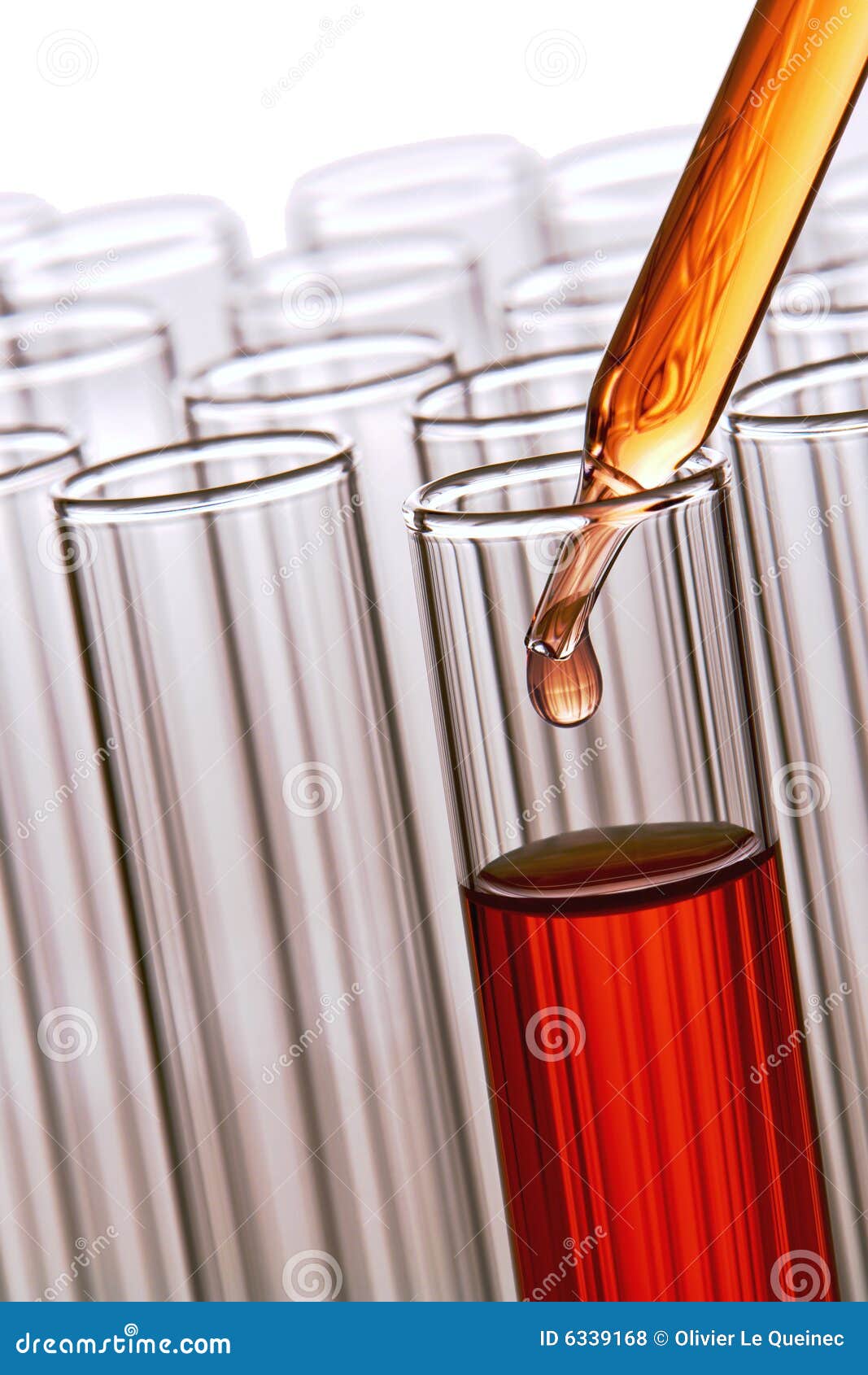 Laboratory Experiment in Science Research Lab Stock Photo - Image of ...