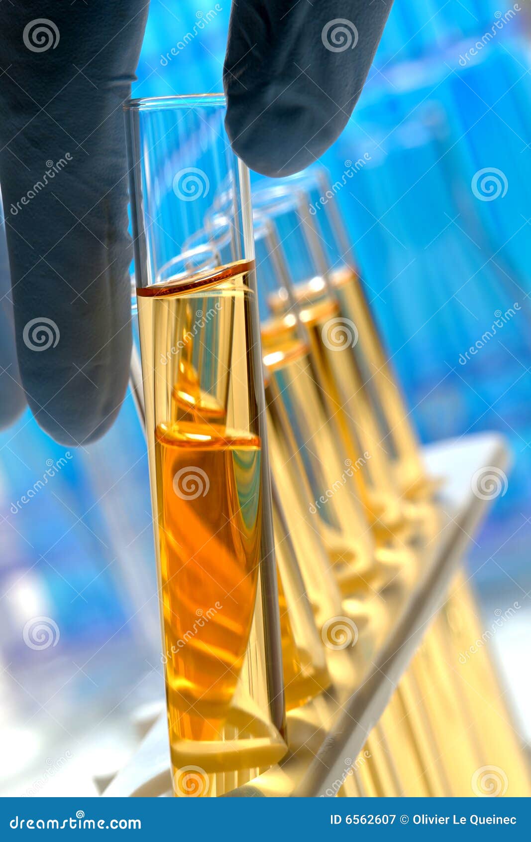 Laboratory Experiment in Science Research Lab Stock Image - Image of ...
