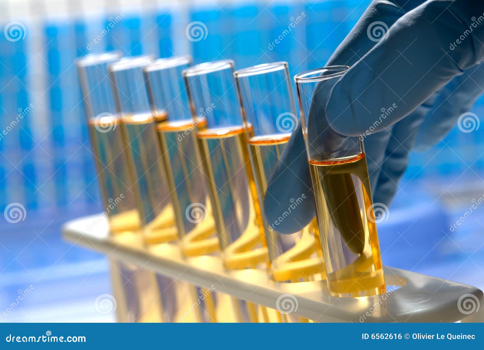 Laboratory Experiment in Science Research Lab Stock Photo - Image of ...