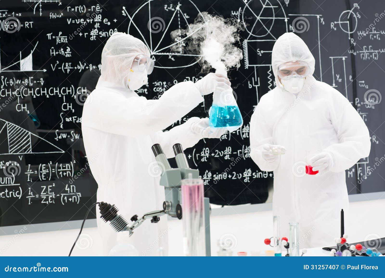 Laboratory Experimental Testing Stock Image - Image of medicine ...