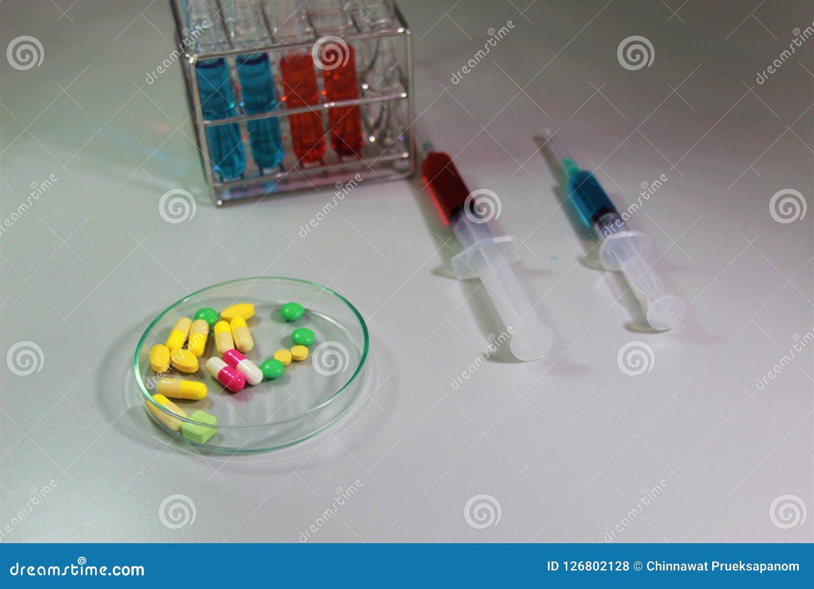 Drug in Tables from Lab Test Concept. Stock Photo - Image of care ...
