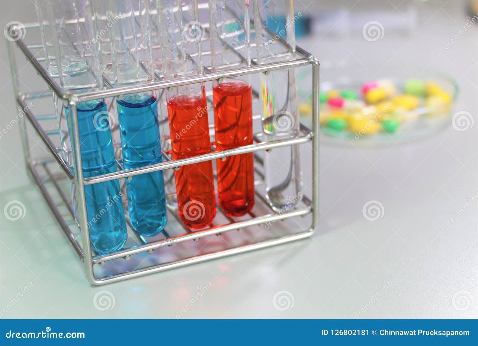 Drug in Tables from Lab Test Concept. Stock Image - Image of ...