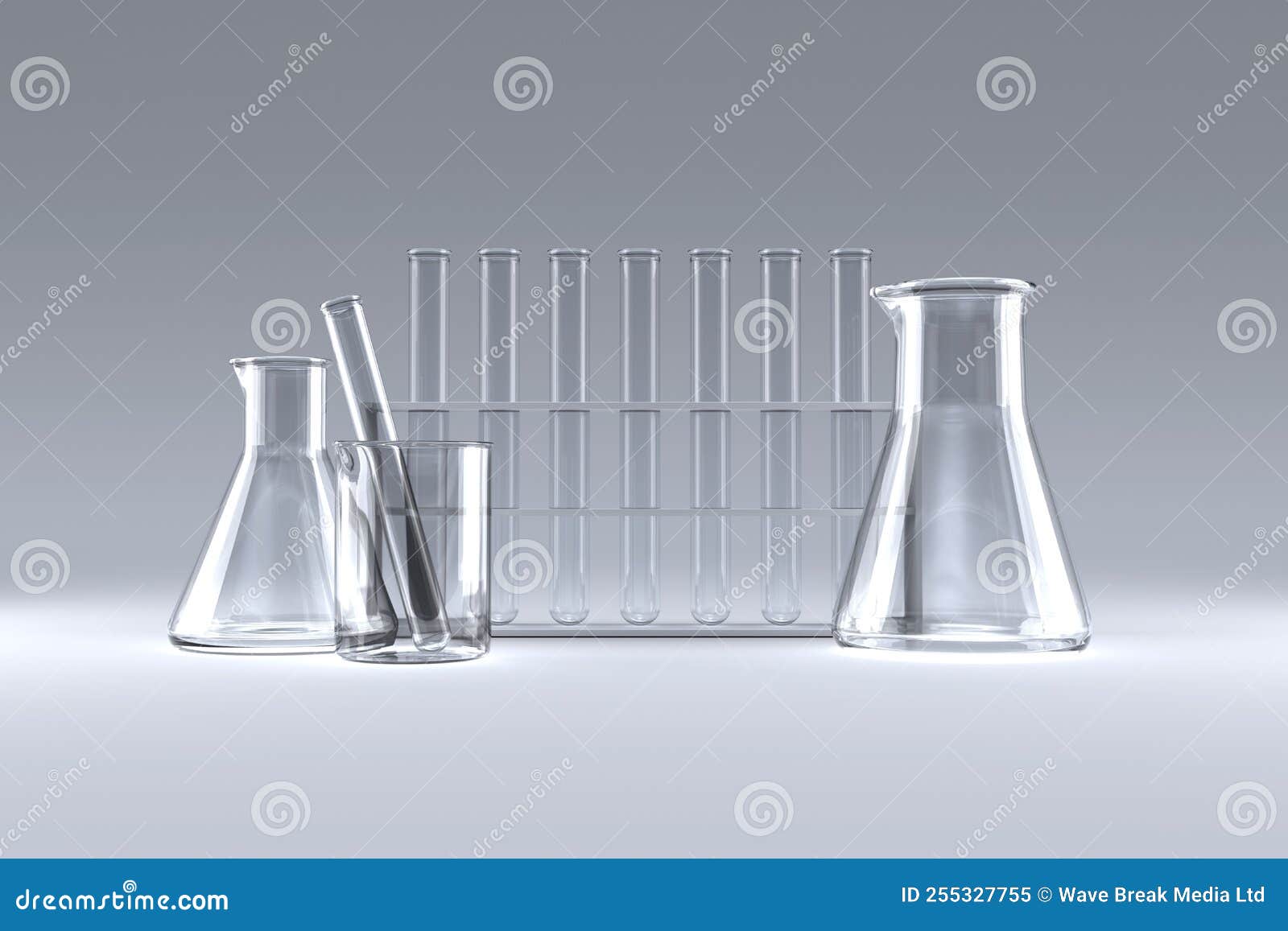Laboratory Flask with Chemical Solutions Stock Image - Image of ...