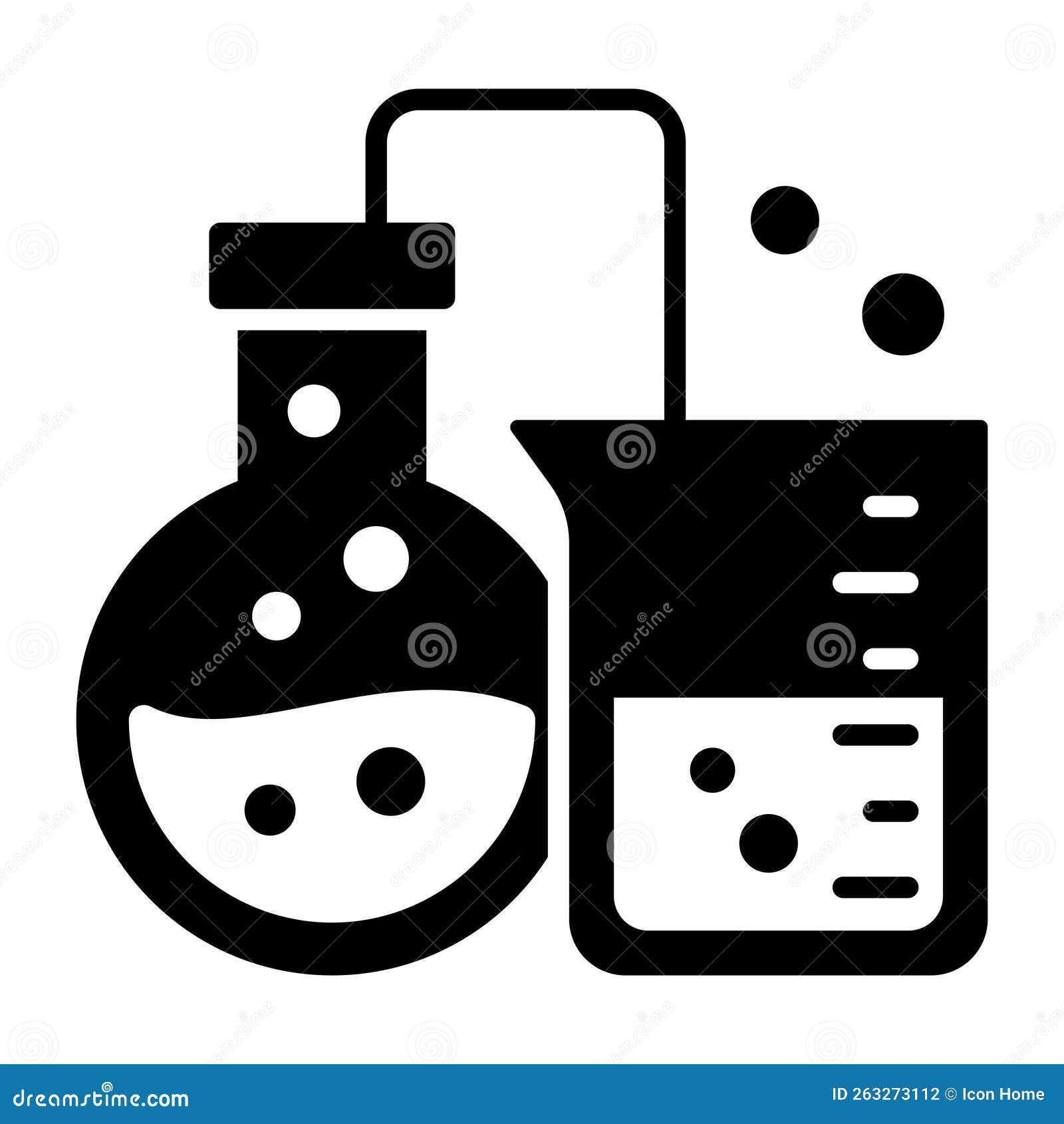 Laboratory, Flask Modern Concepts Flat Design, Premium Quality Vector ...