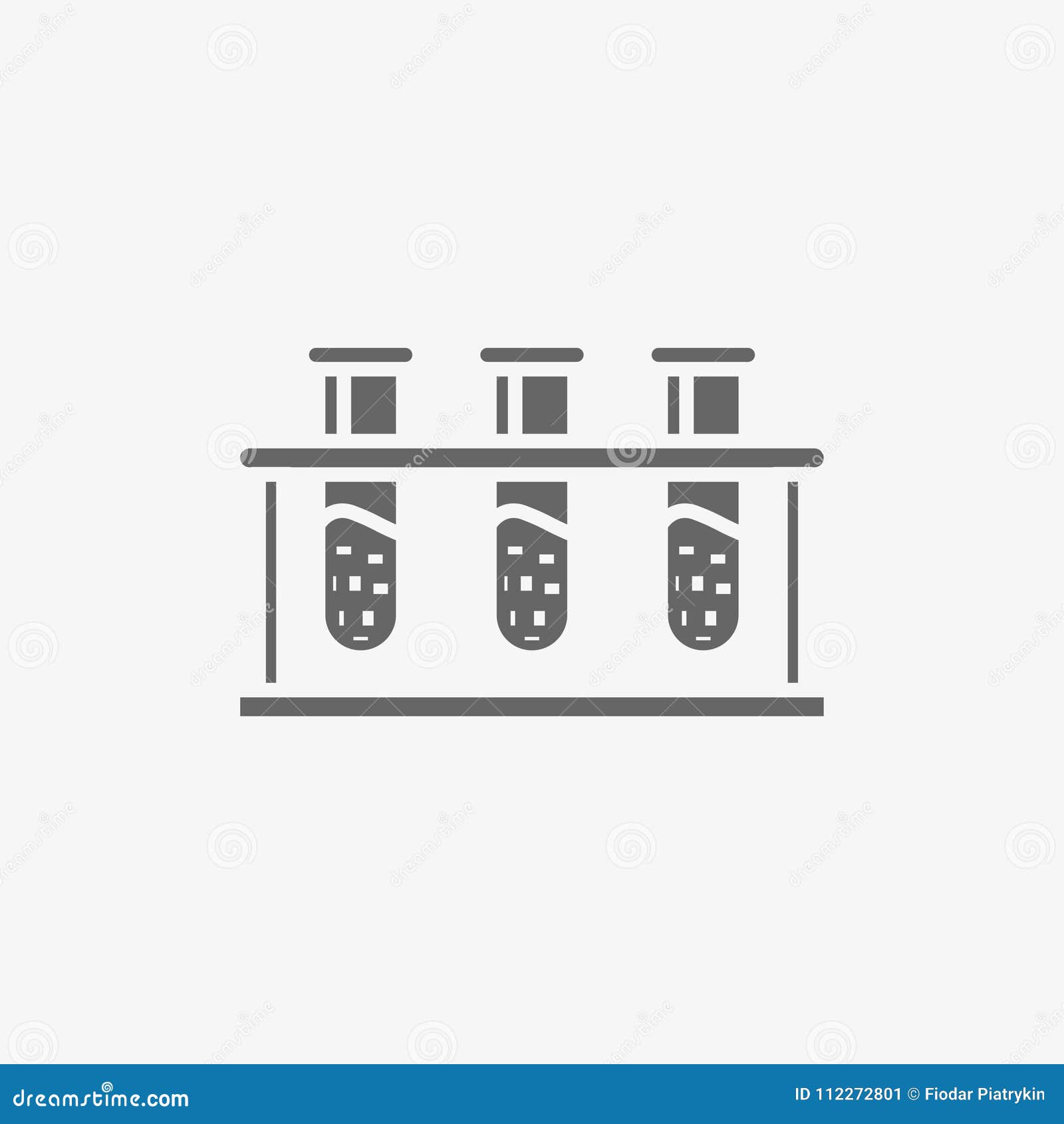 Laboratory Flask Vector Icon Stock Vector - Illustration of scientific ...