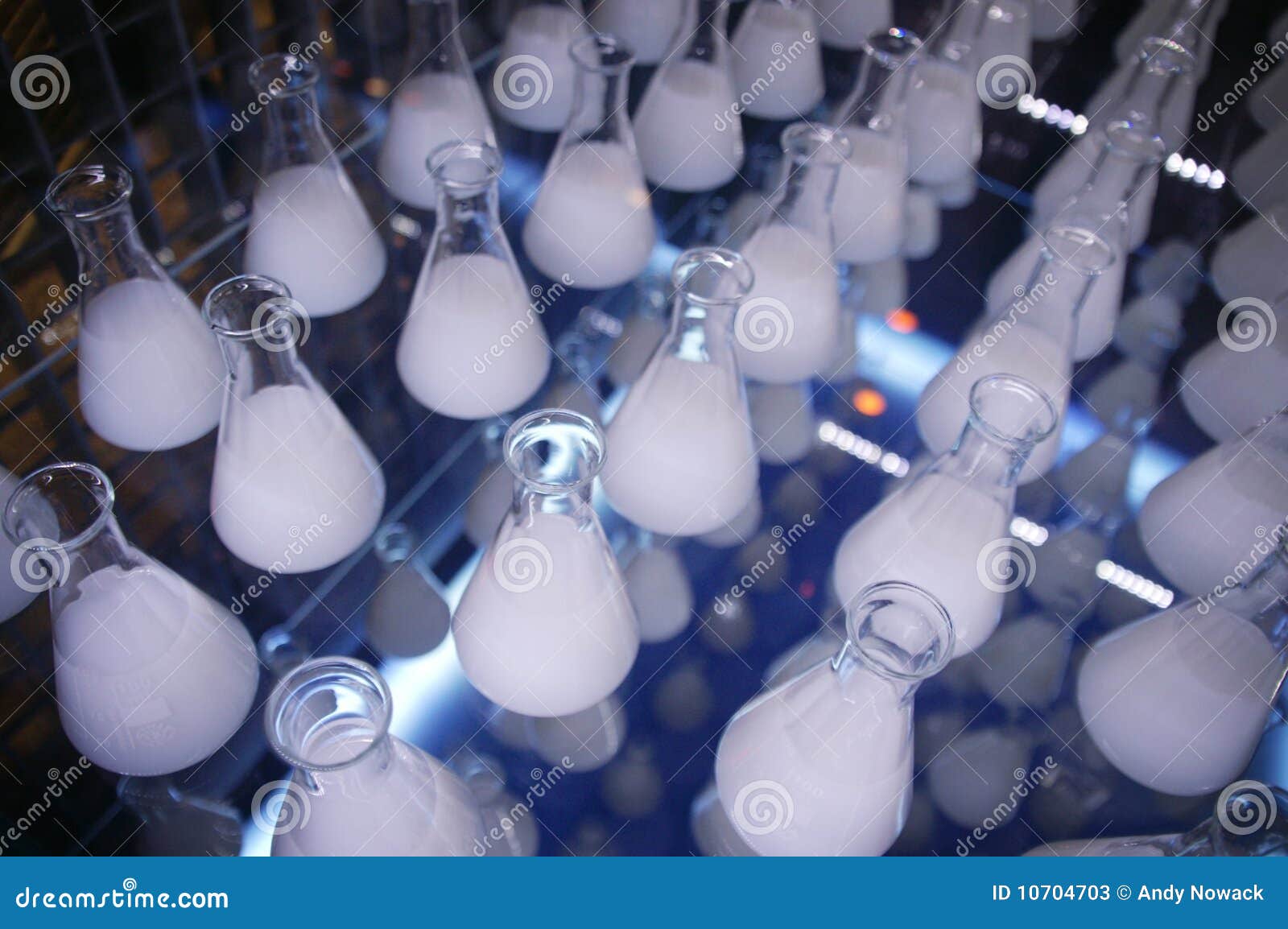 Laboratory Flasks stock image. Image of flask, flasks - 10704703