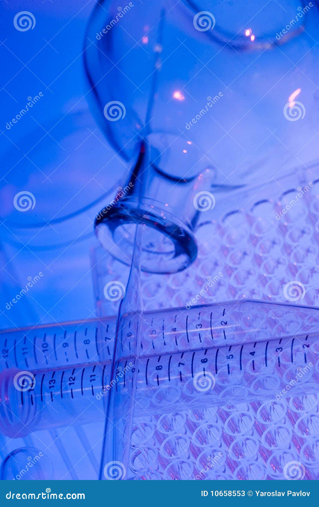 Laboratory glass stock image. Image of study, biotechnology - 10658553