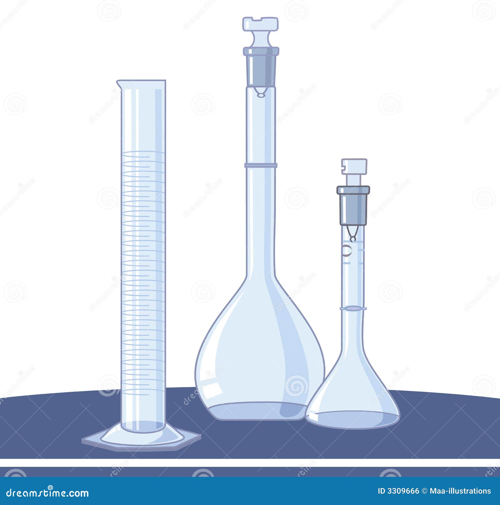 Laboratory Glass stock vector. Illustration of contents - 3309666