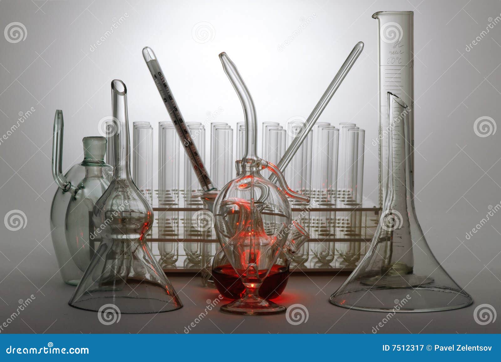 Laboratory glass stock image. Image of rack, beaker, analyzing - 7512317