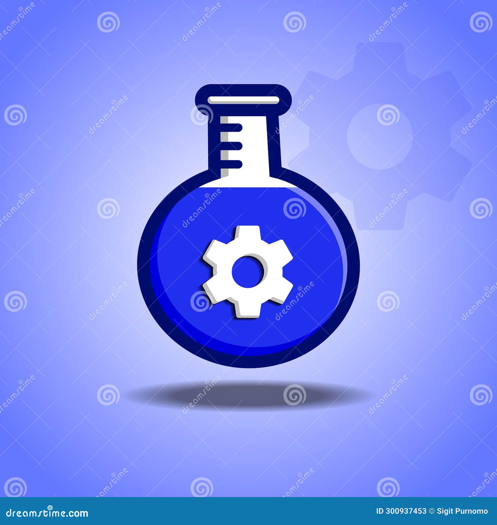 Laboratory Glass Bottle Repair Formula Stock Vector - Illustration of ...