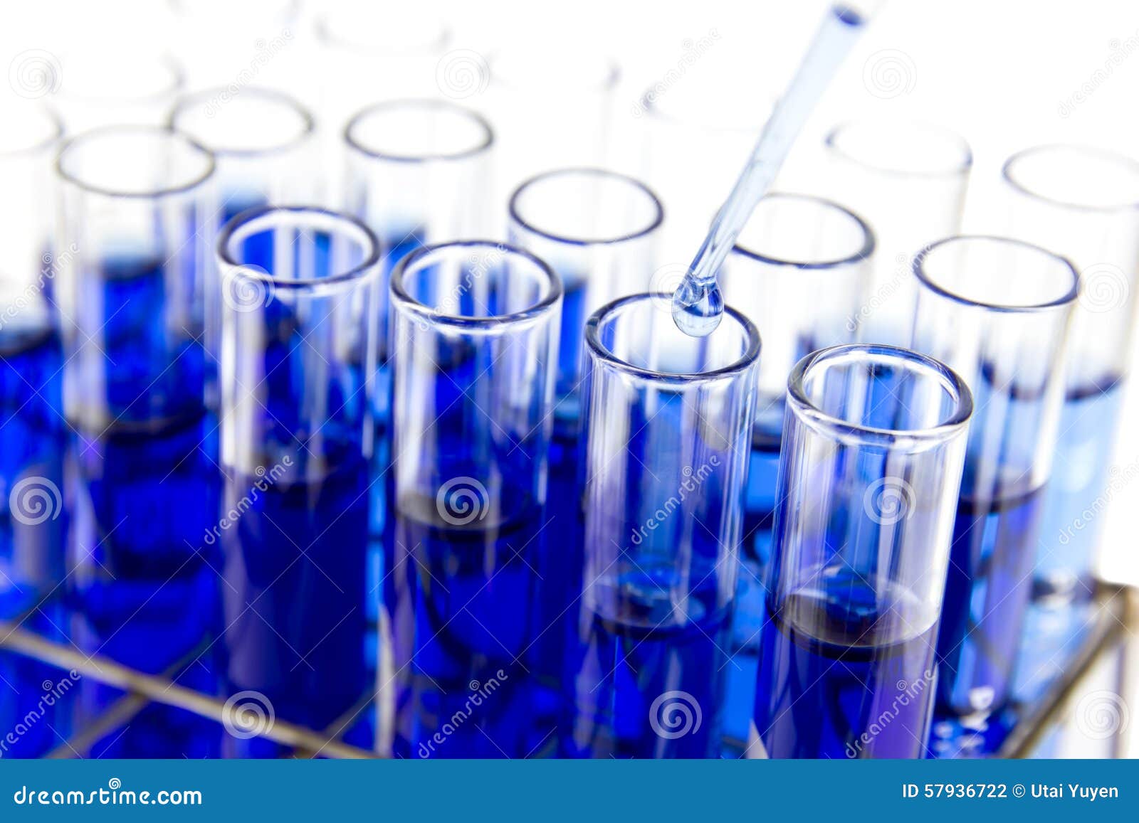 Laboratory Glass Dropper Drop Solution Stock Photo - Image of ...