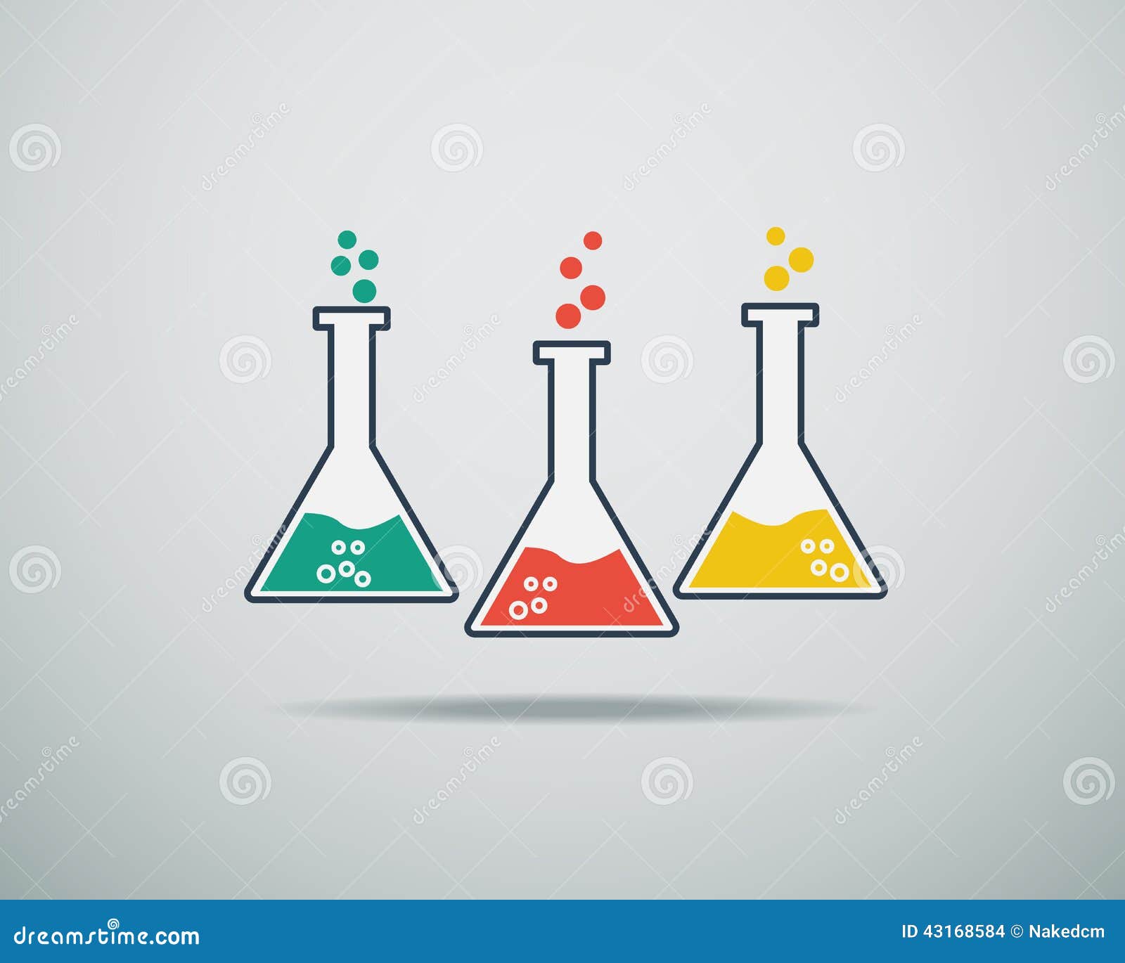 Laboratory Glass Icon stock vector. Illustration of glass - 43168584