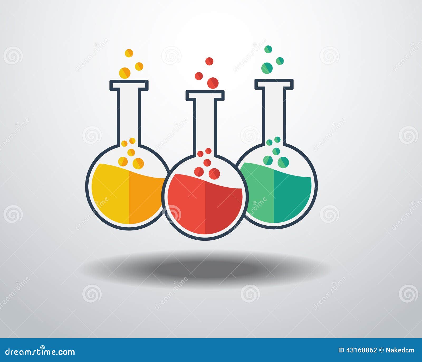 Laboratory Glass Icon stock vector. Illustration of laboratory - 43168862