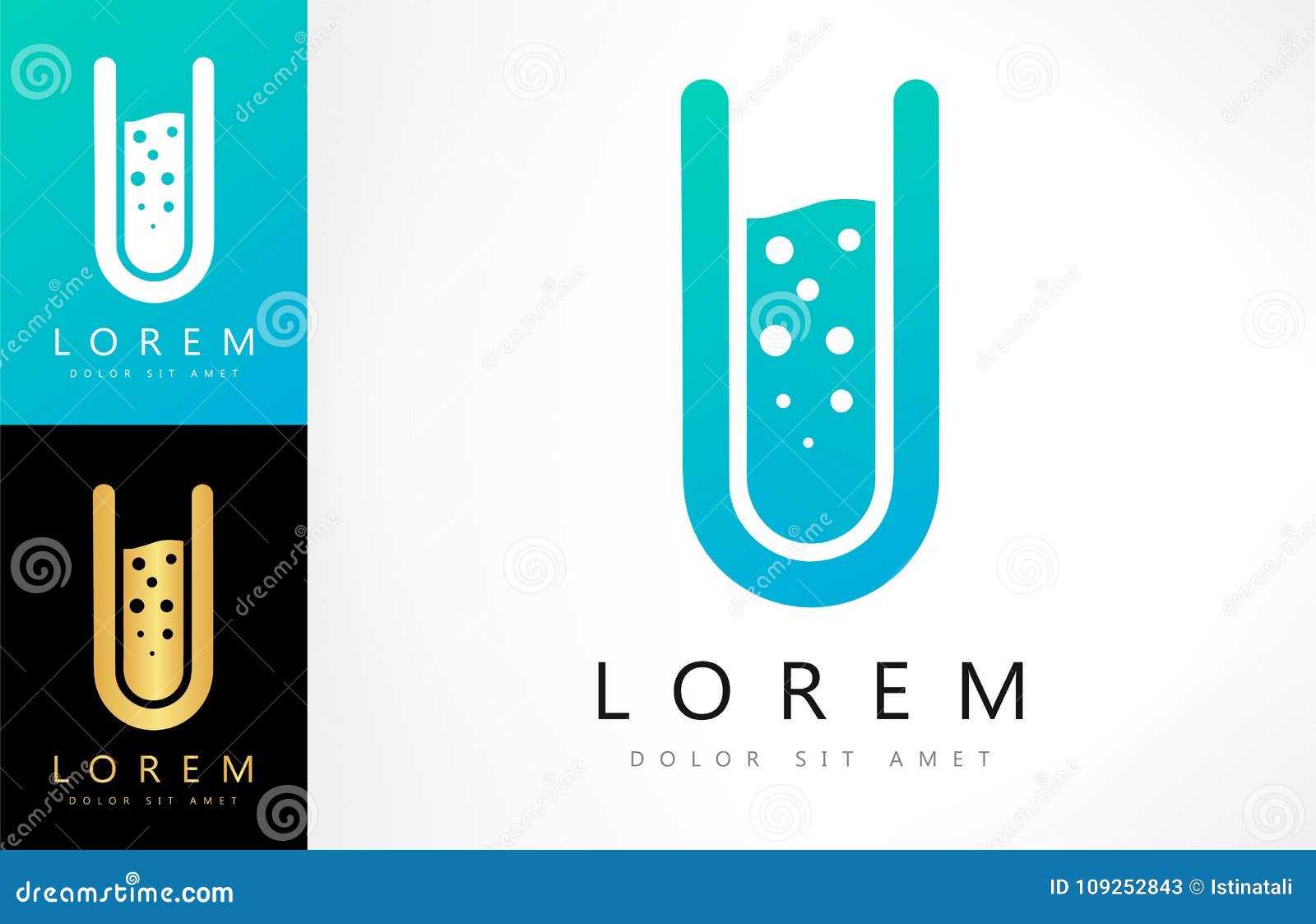 Laboratory Glass Vector Logo Stock Vector - Illustration of identity ...