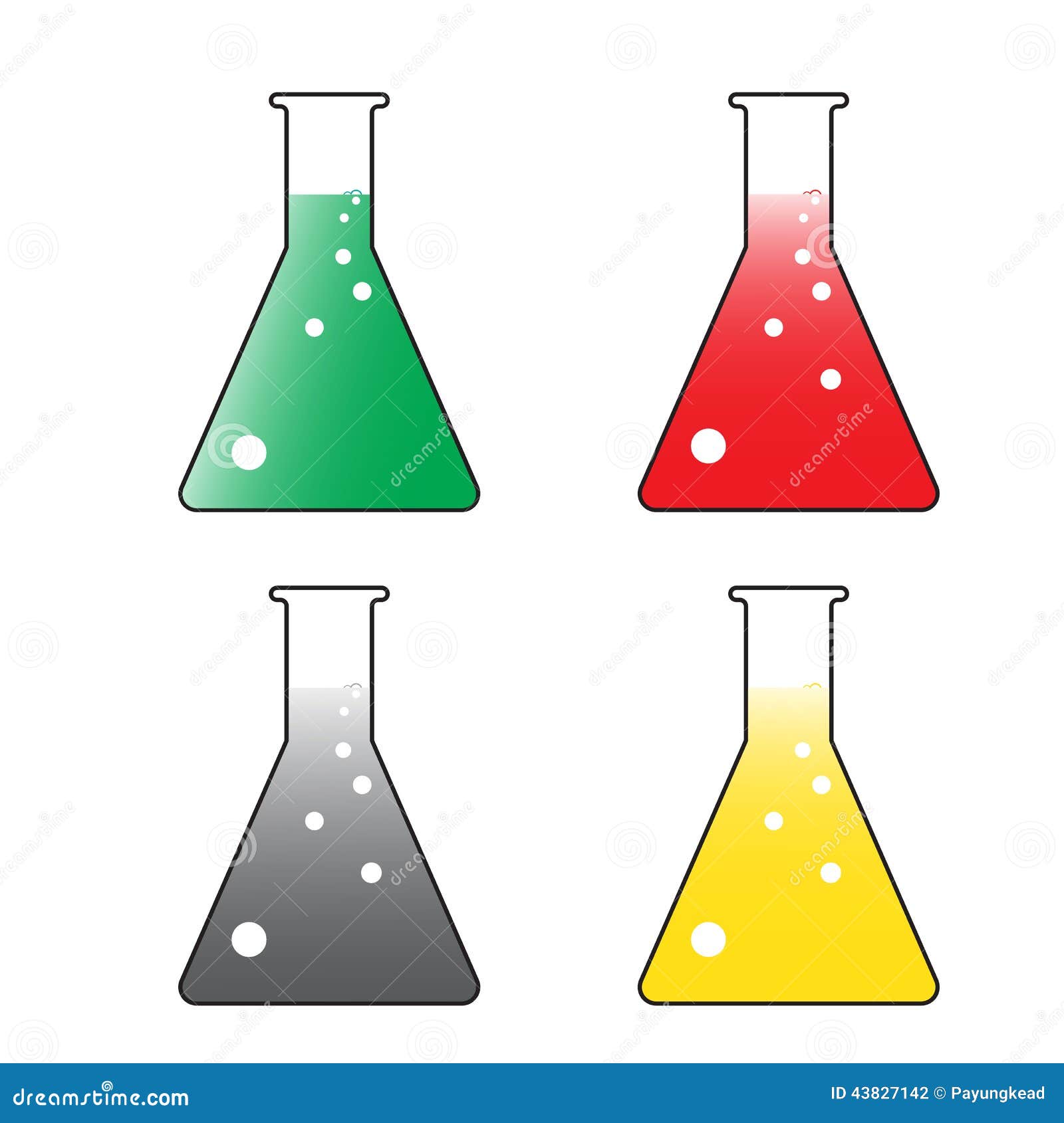 Laboratory Glass Vector Set Stock Vector - Illustration of flask ...