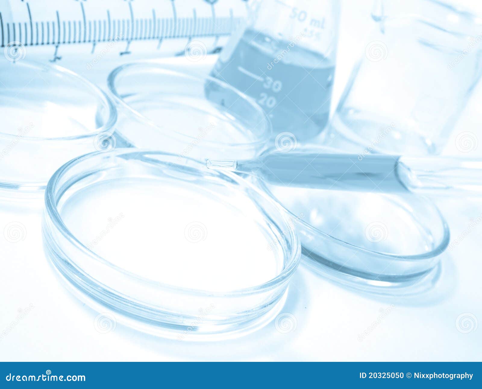 Laboratory glassware stock photo. Image of biology, pharmacy - 20325050
