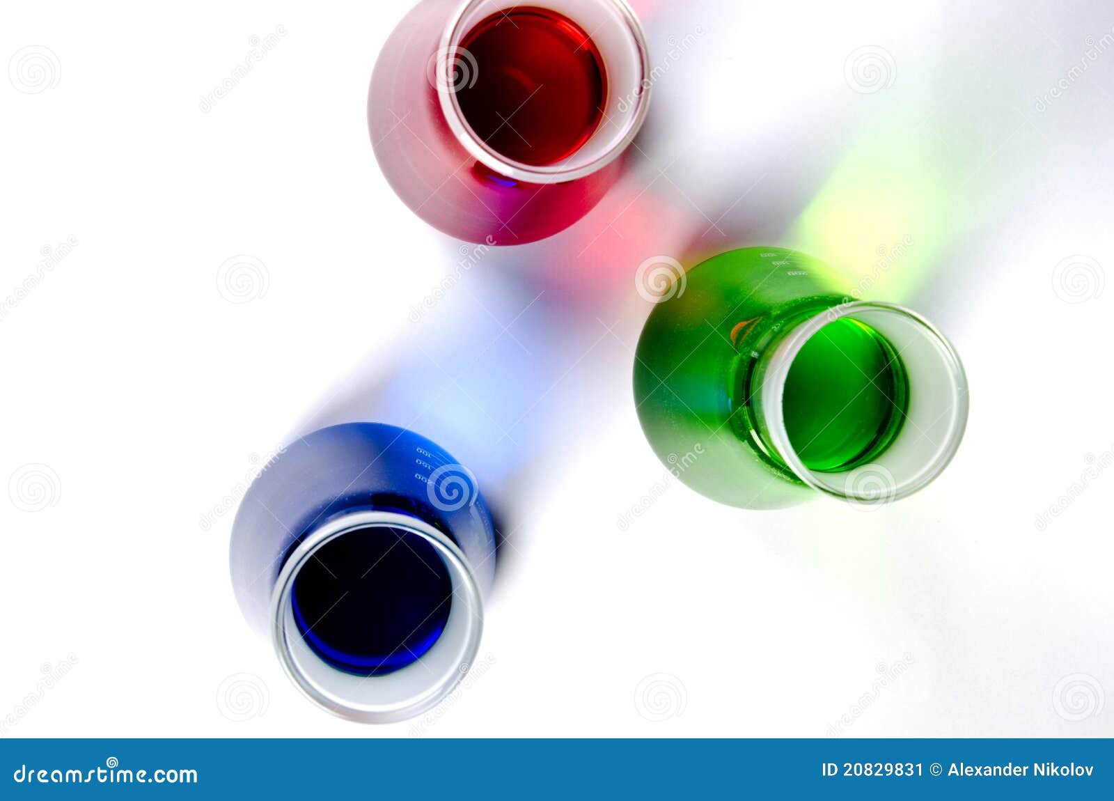 Laboratory Glassware - Breakers Stock Image - Image of chemical ...