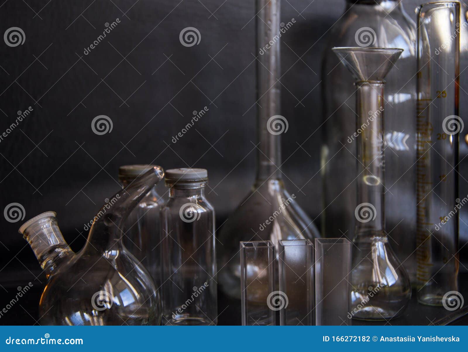 Laboratory Glassware Chemistry Lab Concept Stock Photo - Image of ...