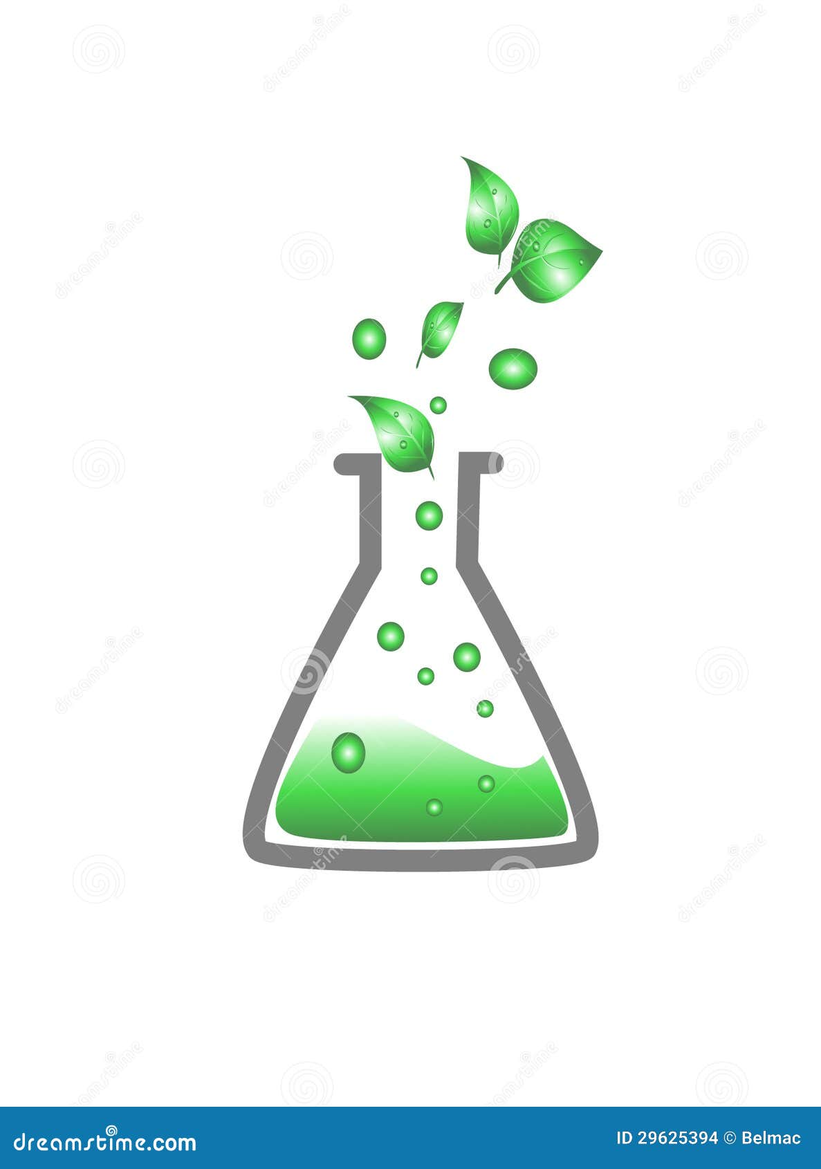 Green Liquid Boiling Potion With Transparent Bubbles (texture ...