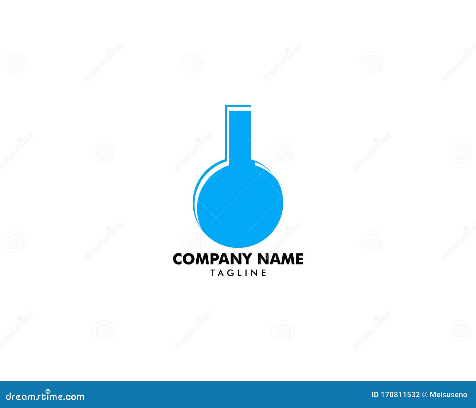 Laboratory Glassware Vector Logo Template Design Element Stock Vector ...