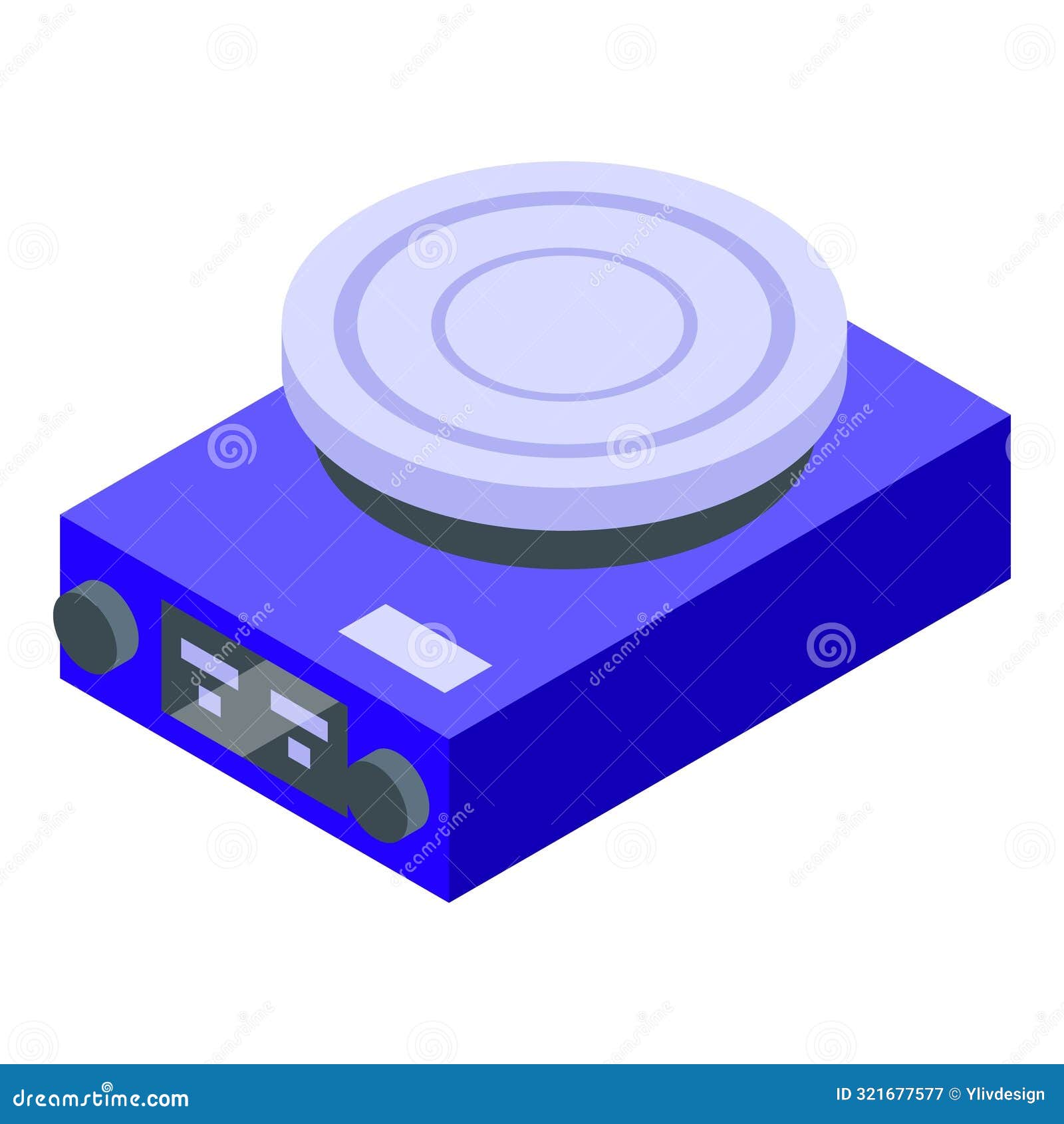 Laboratory Hot Plate Being Used for Sample Preparation in a Science ...