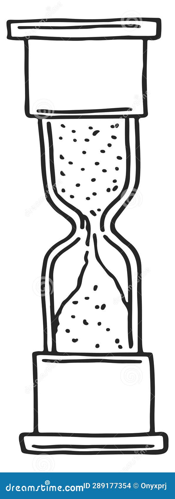 Laboratory Hourglass Clock Icon. Experiment Time Symbol Stock Vector ...