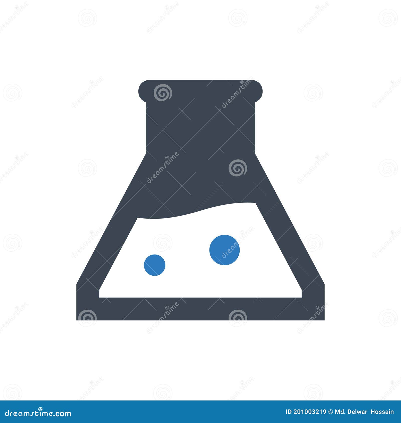Laboratory Icon. Simple Vector Graphics Stock Vector - Illustration of ...