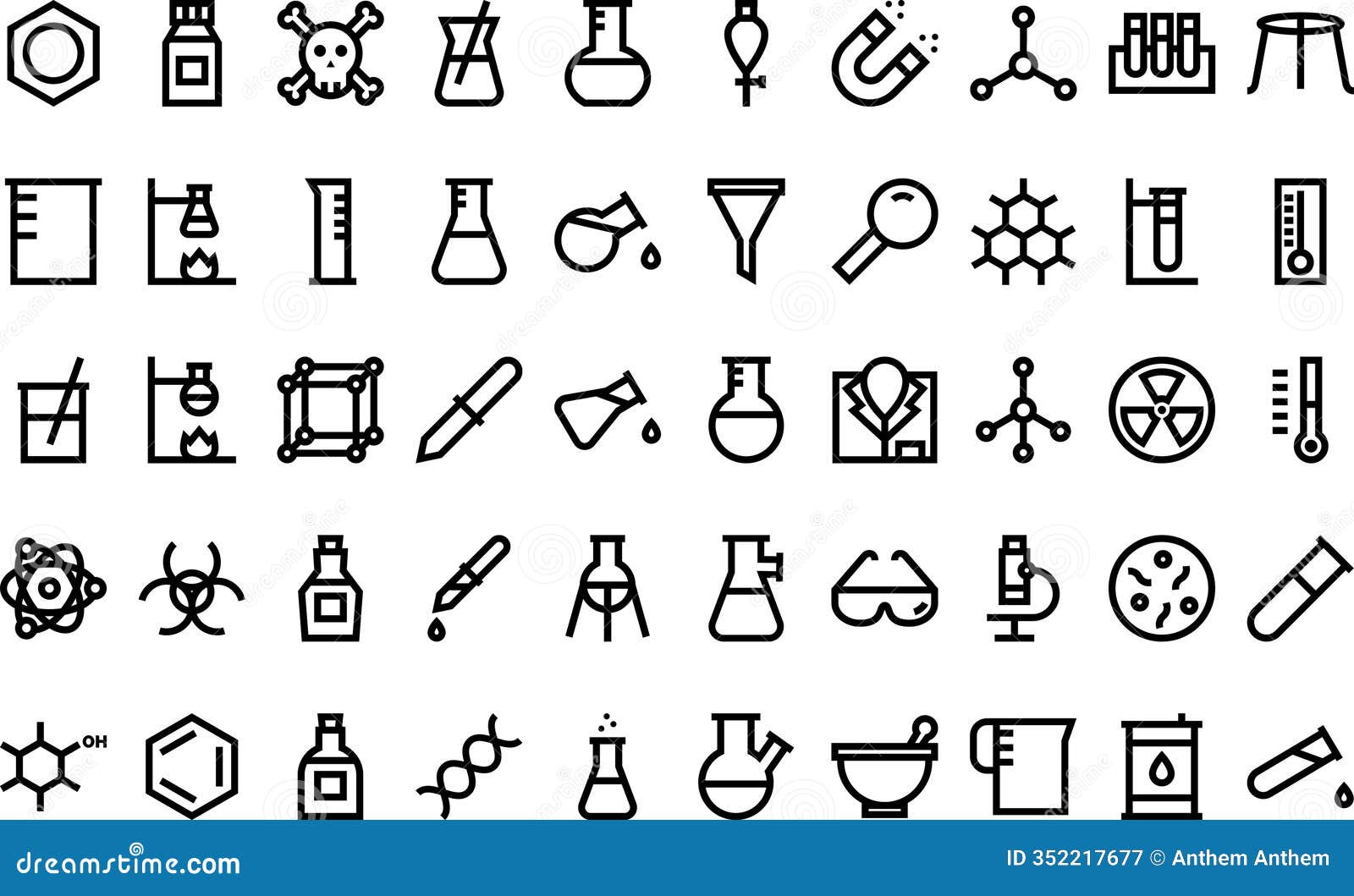 Laboratory Icons High-Quality Vector Icons Collection with Editable ...