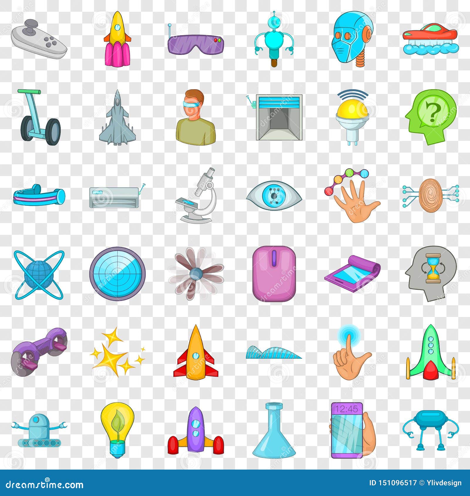 Laboratory Icons Set, Cartoon Style Stock Vector - Illustration of ...