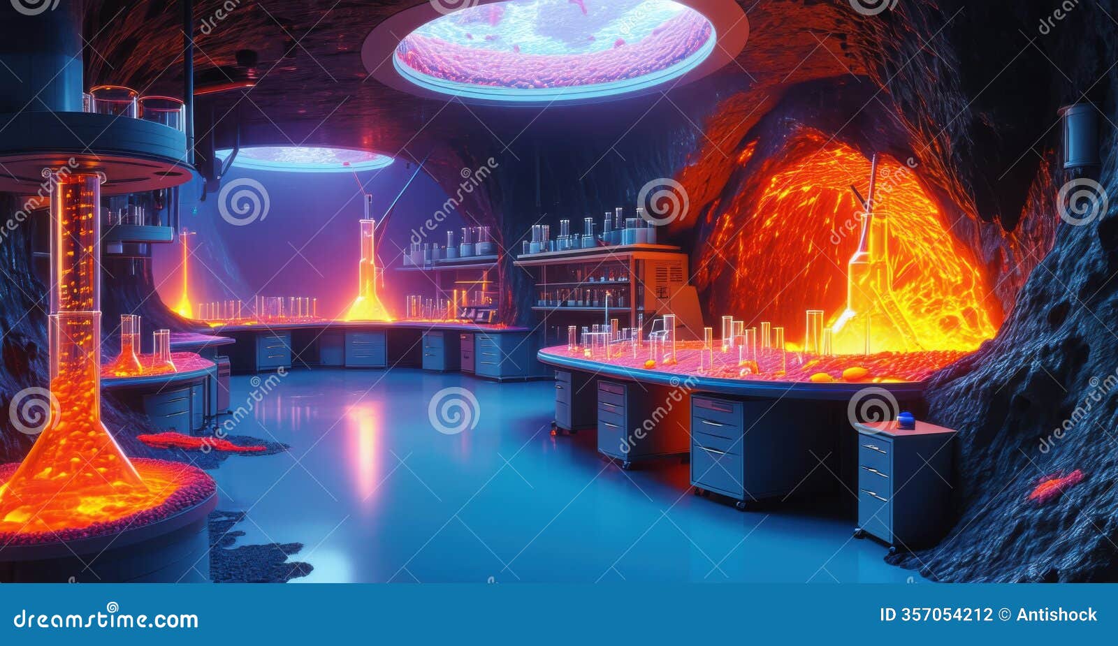 Laboratory Inside Active Volcano Studying Extreme Bacteria for ...