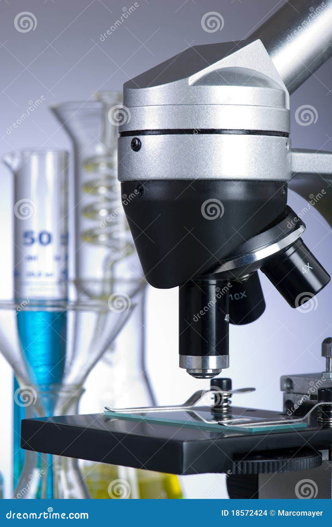 Laboratory instruments stock photo. Image of beaker, biotechnology ...